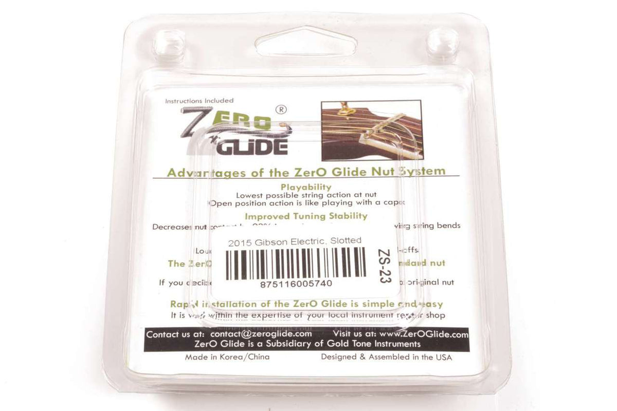 Genuine Zero Glide ZS-23 Slotted nut replacement system for 2015 Gibso – SportHiTech