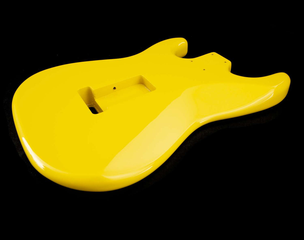 Tone Ninja Strat Alder Body, Gloss Poly Graffiti Yellow | SportHiTech
