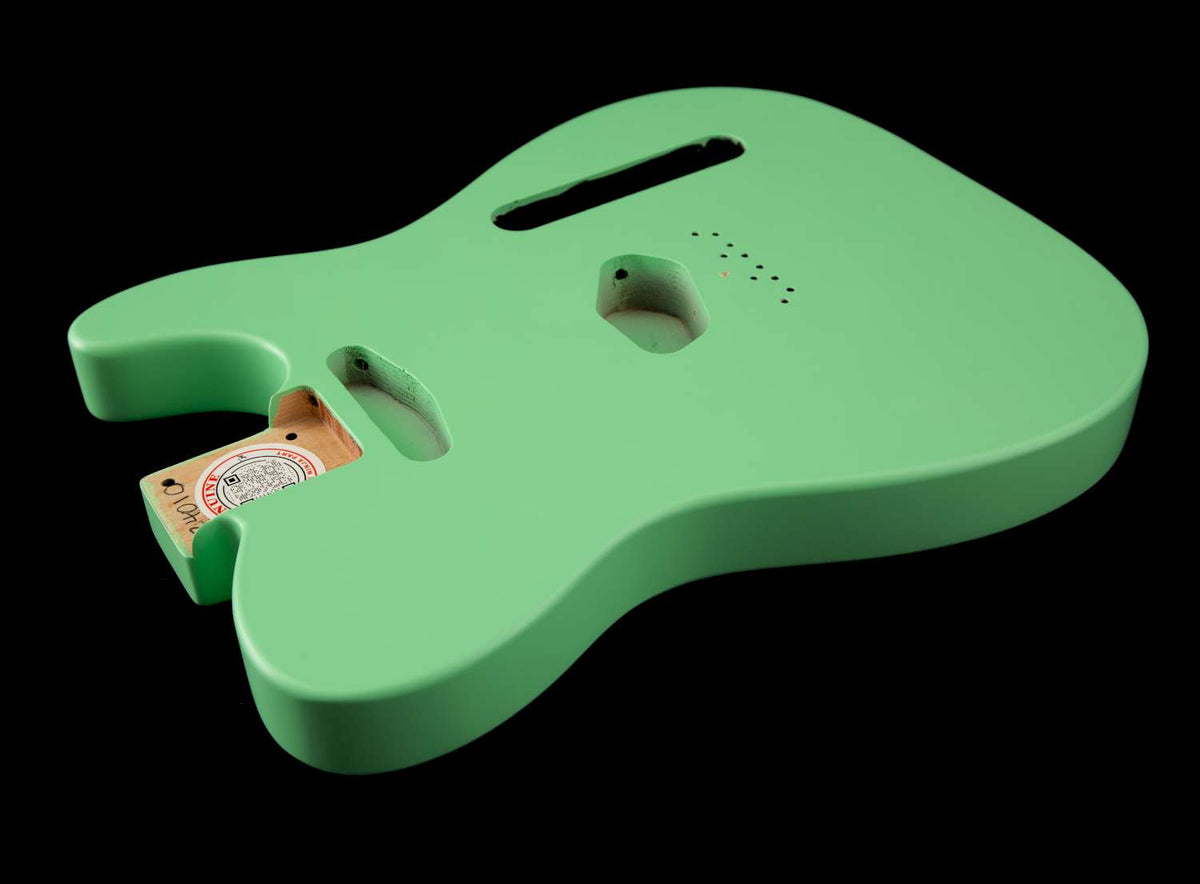 Tone Ninja Tele Body, Alder, Satin Nitro Sea Foam Green | SportHiTech
