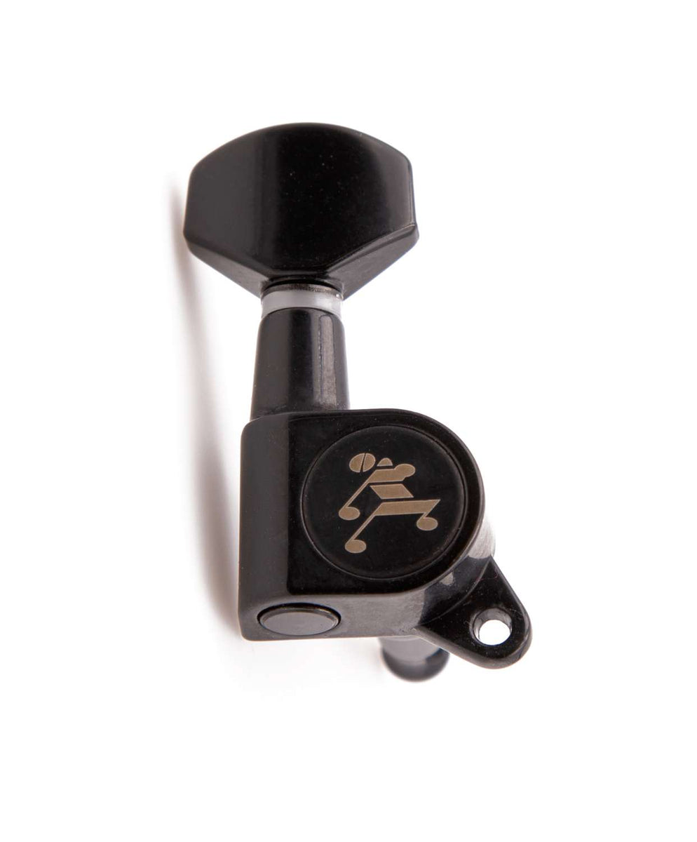 Genuine Tone Ninja 7 String 3x4 tuners Black | SportHiTech