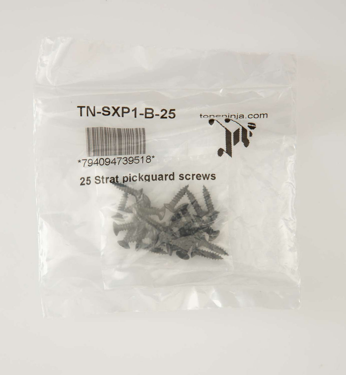Genuine Tone Ninja Pickguard Screws for Fender, (25 pack), Black ...
