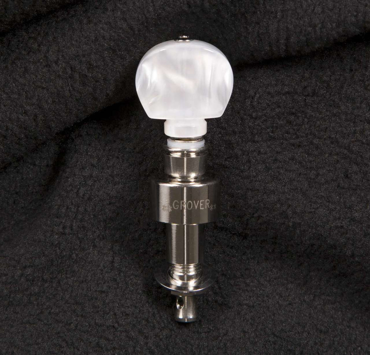 Grover 124N5 Planetary Geared Banjo Pegs. Set of 5, Nickel with Round ...