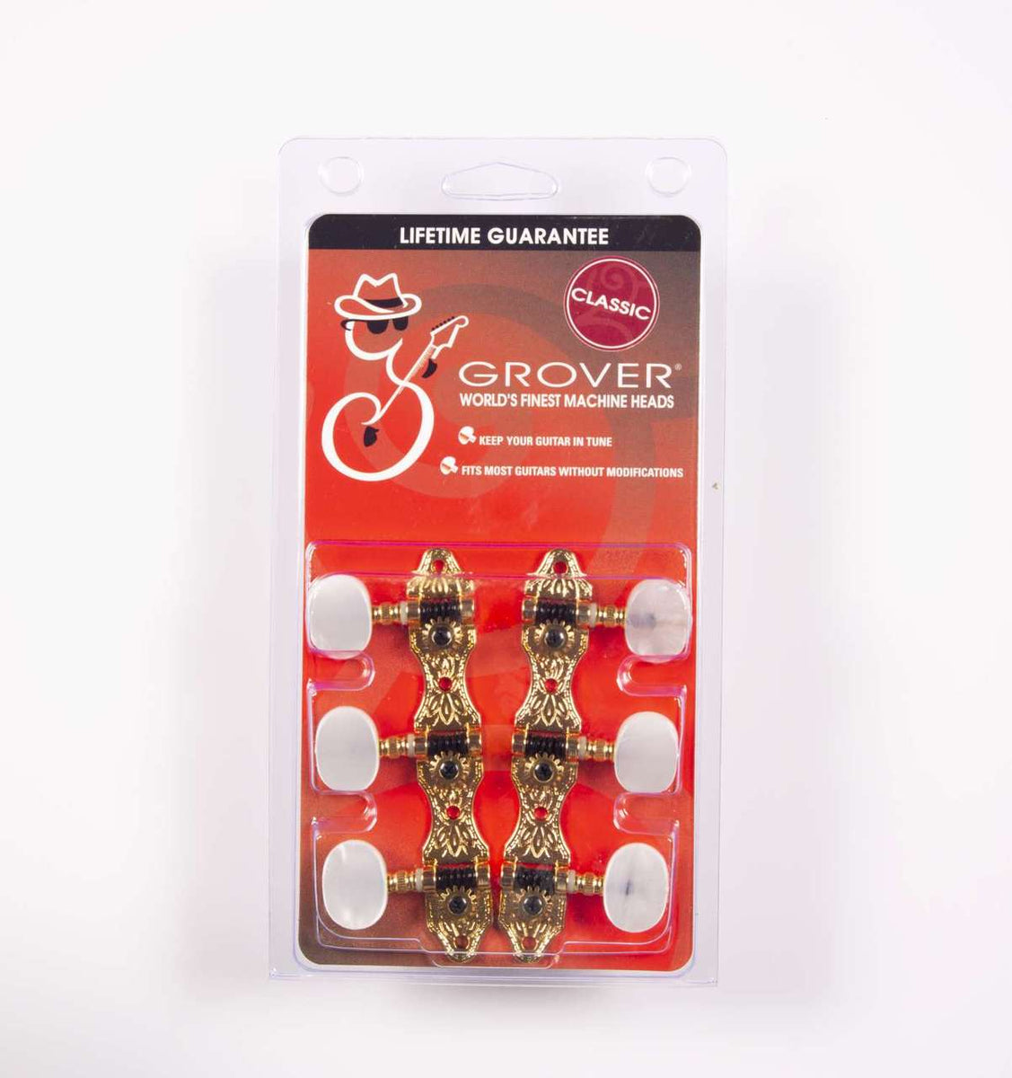 Genuine Grover Deluxe Classical Guitar 3+3 Gold Set 6 – SportHiTech