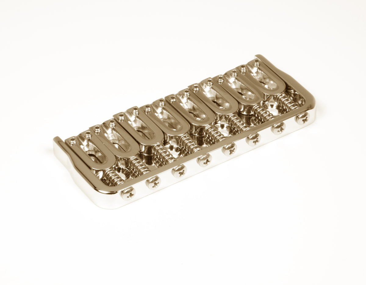 Hipshot Fixed Bridge 8 String Nickel 41085N .175 floor| SportHiTech