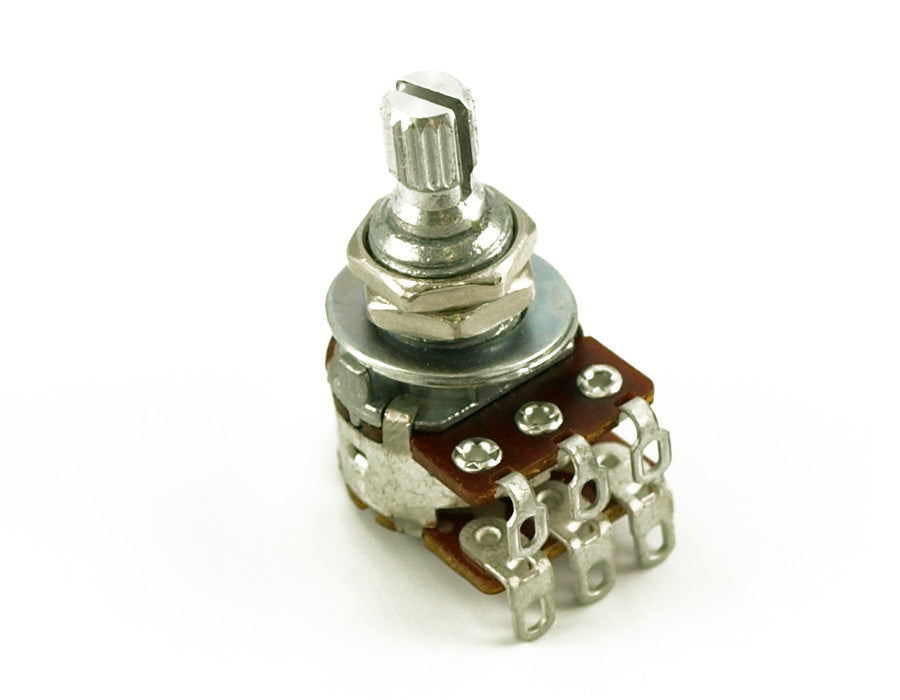 Genuine Bourns Blend/Balance Pot, Mini Detent Metric Knurled 250K Mn T ...