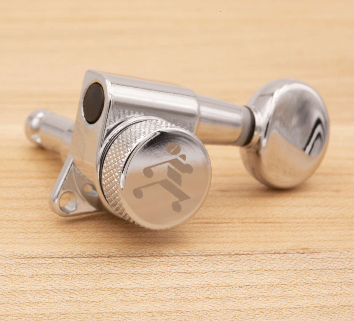 Tone Ninja Upgrade Tuner buttons set (6), Butterbean style, Chrome ...