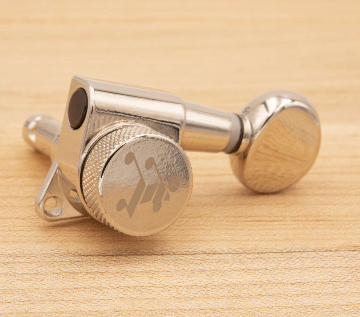 Tone Ninja Upgrade Tuner buttons set (6), Butterbean style, Nickel ...