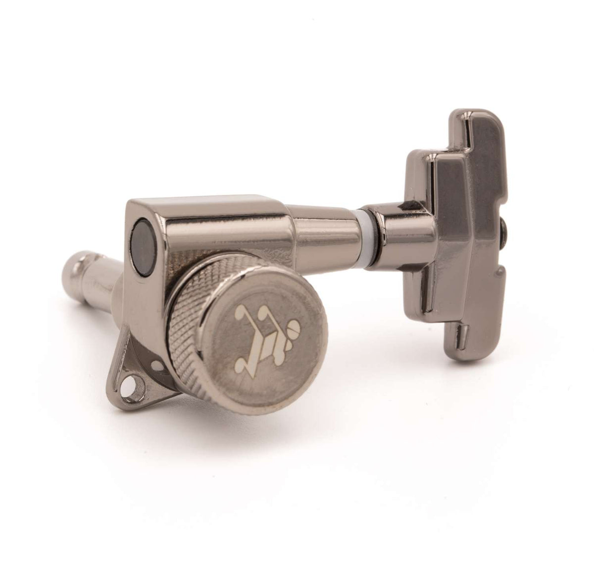 Tone Ninja Upgrade Tuner buttons set (6), Imperial style, Black Nickel ...