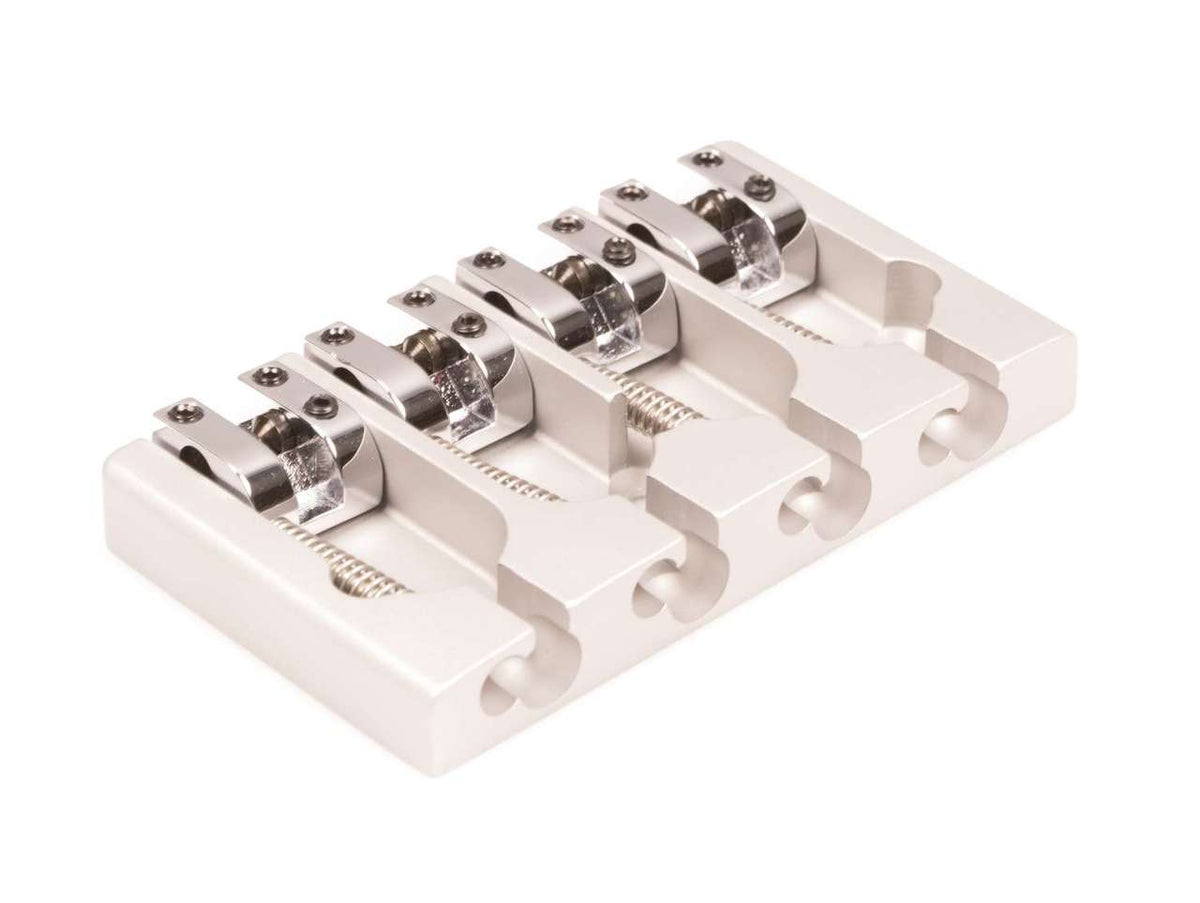 Hipshot A Style 4 String Bass Bridge Aluminum, Satin Chrome, Retrofits ...