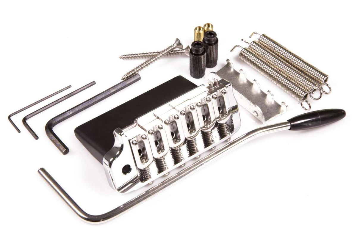 Hipshot Contour 2-Point Tremolo Chrome Left/Lefty - 42100VCT| SportHiTech
