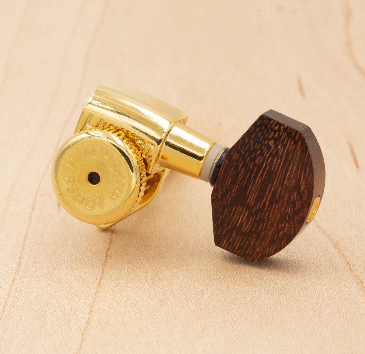 Tone Ninja Tintul Wood Large Tuner Buttons (6) fits Hipshot/Grover ...