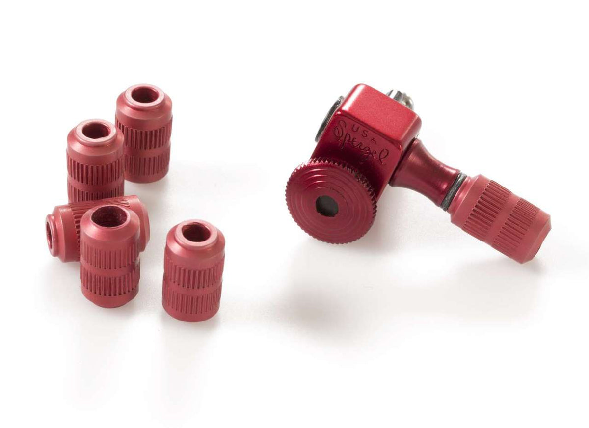 Genuine Sperzel #B Upgrade Red Knurled Single button - NEW – SportHiTech