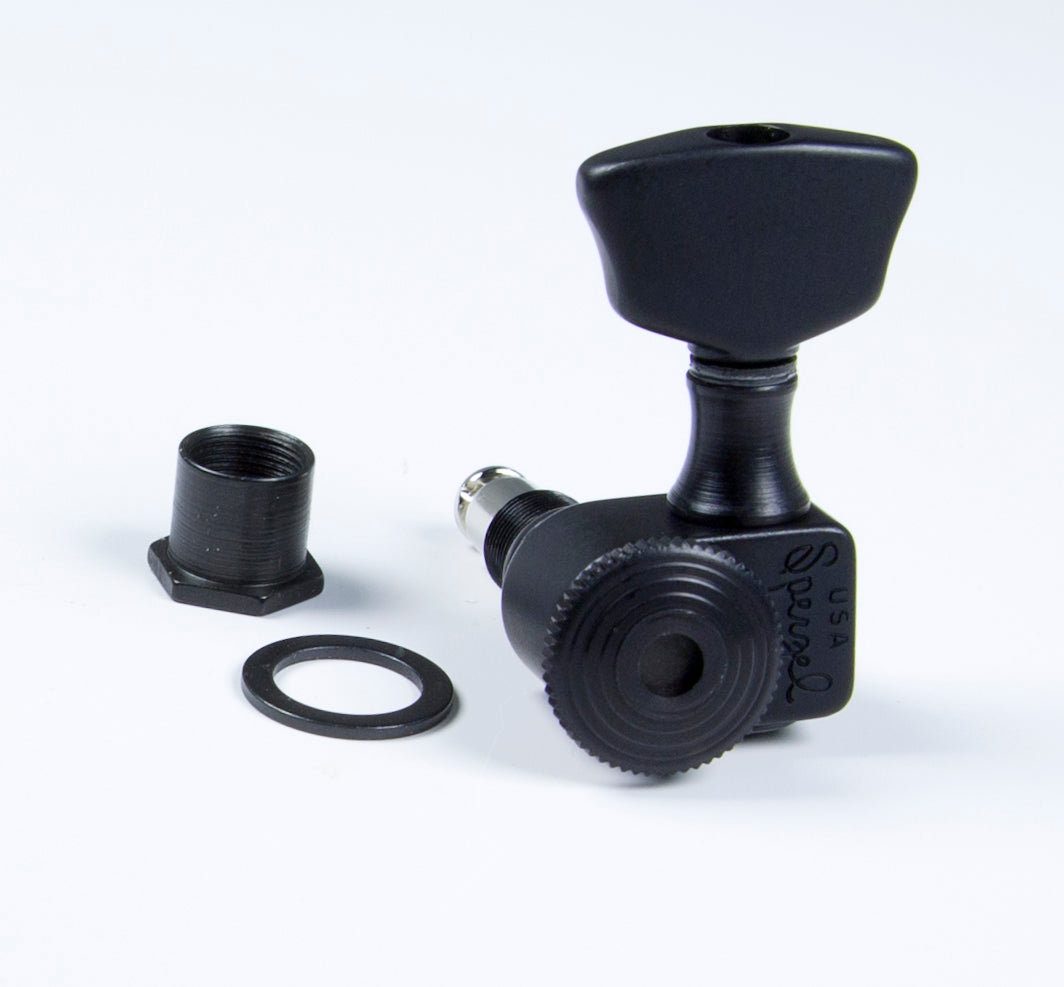 Sperzel Trim-Lok EZ-Mount 3x3 Black locking tuners - No Drilling ...