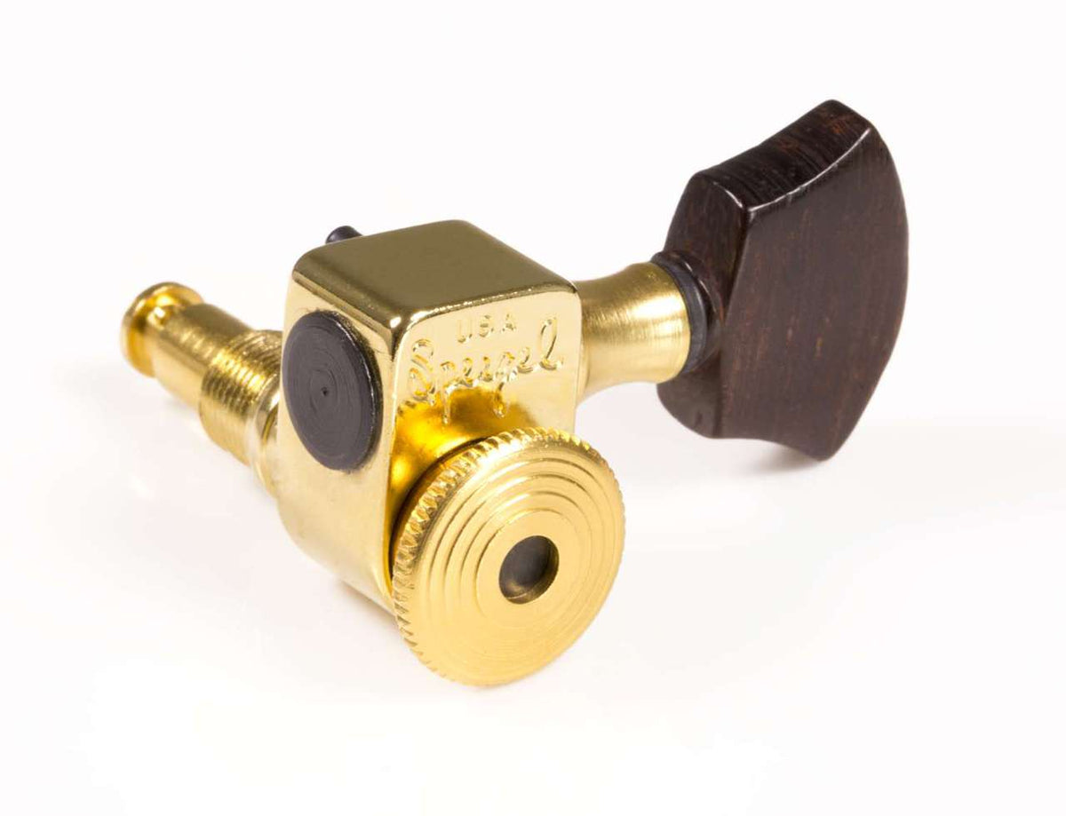 Tone Ninja East Indian Rosewood Sperzel #2 Style Tuner Buttons (6 ...