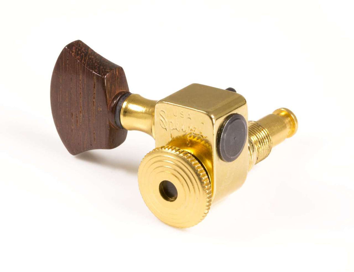 Tone Ninja Madagascar Rosewood Sperzel #2 Style Tuner Buttons (6) BTNC3 ...