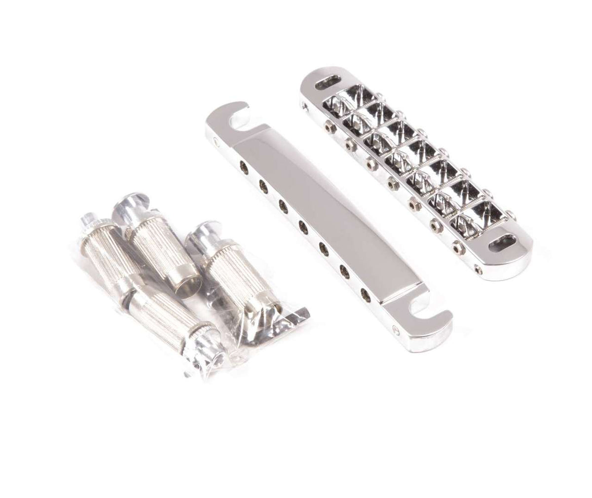 Hipshot Tone-A-Matic 7 String Bridge and Tailpiece Chrome 4TM070C ...