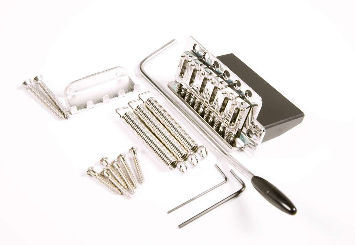 Hipshot Strat Trem Bridge 6 Point 2-1/16" narrow spacing Stainless ...