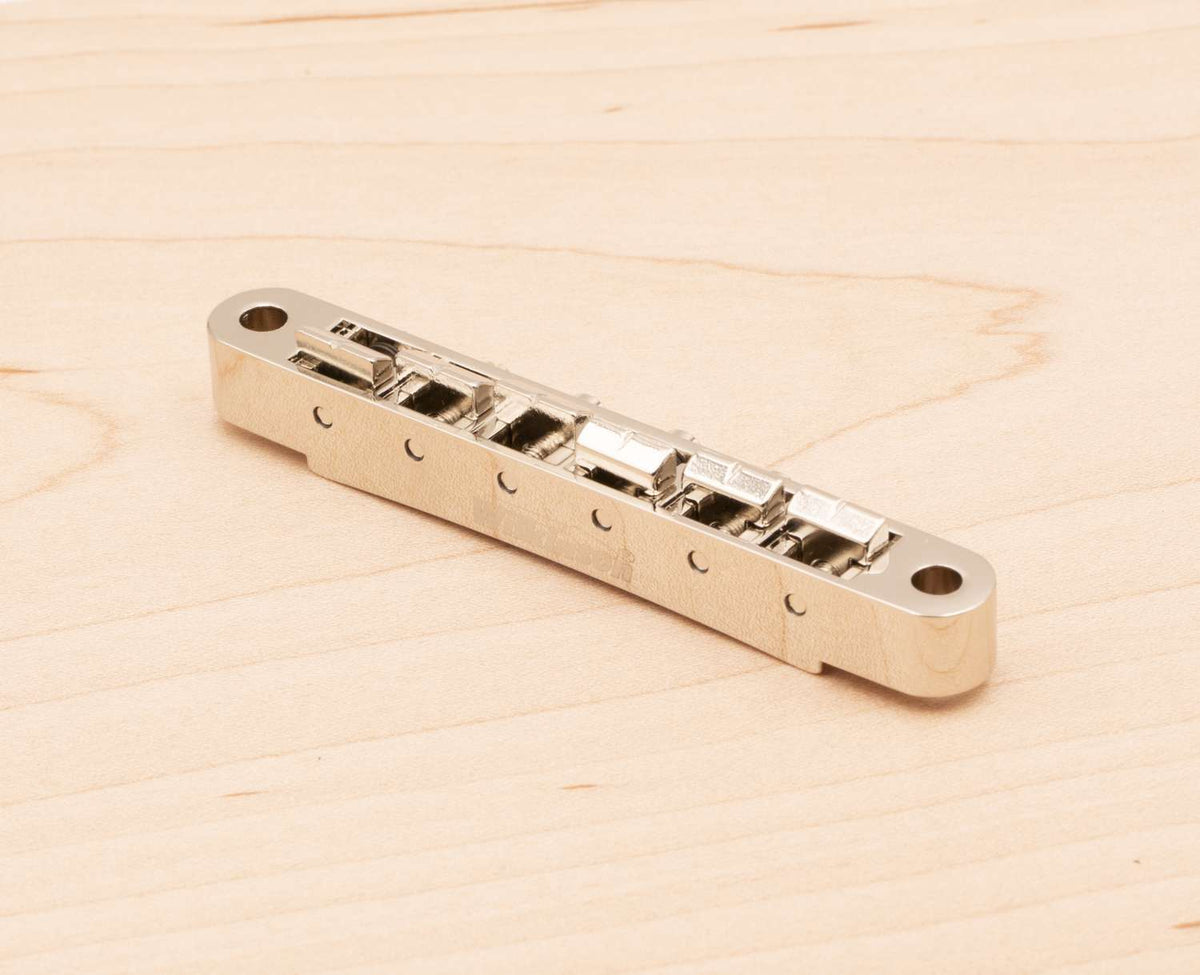 Wikinson Tune-o-matic ABR-1 bridge and Tailpiece combo, Nickel ...